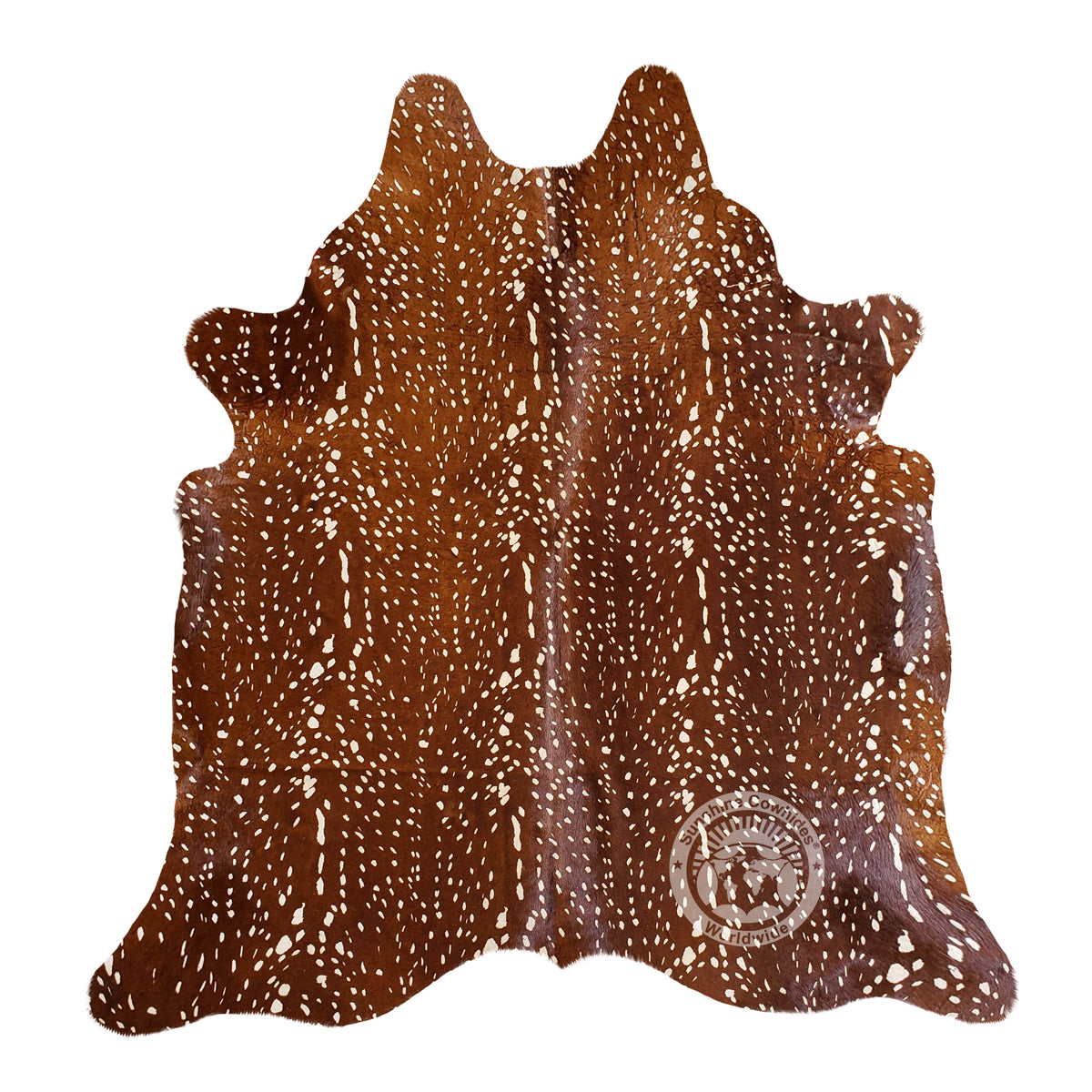 Antelope on Caramel Cowhide Rug – Sunshine Cowhides